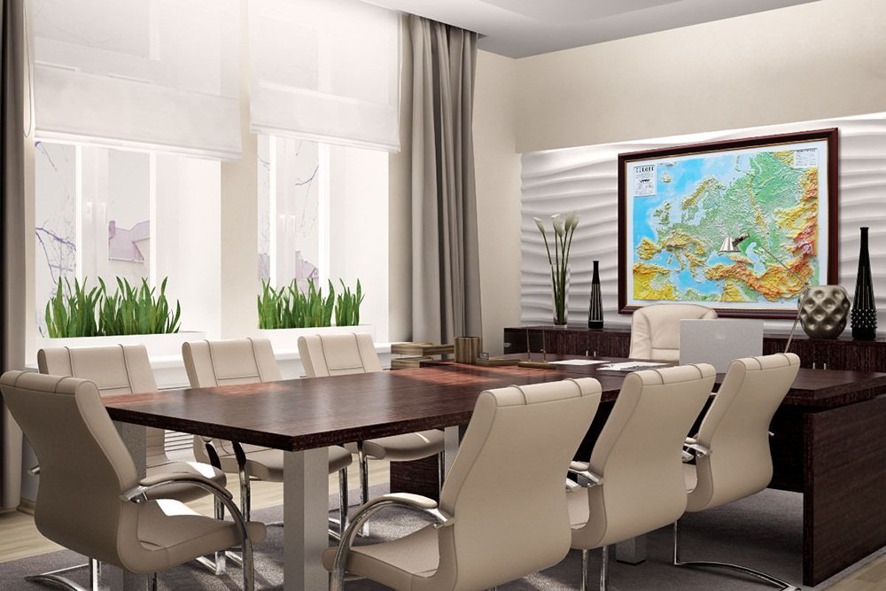 3D Map - Europe - Real World Globes