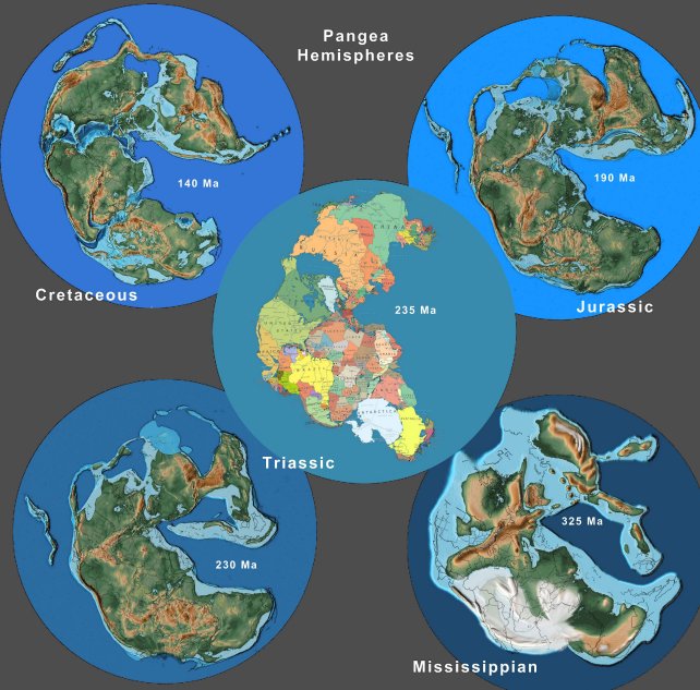 Pangaea Lessons - Real World Globes